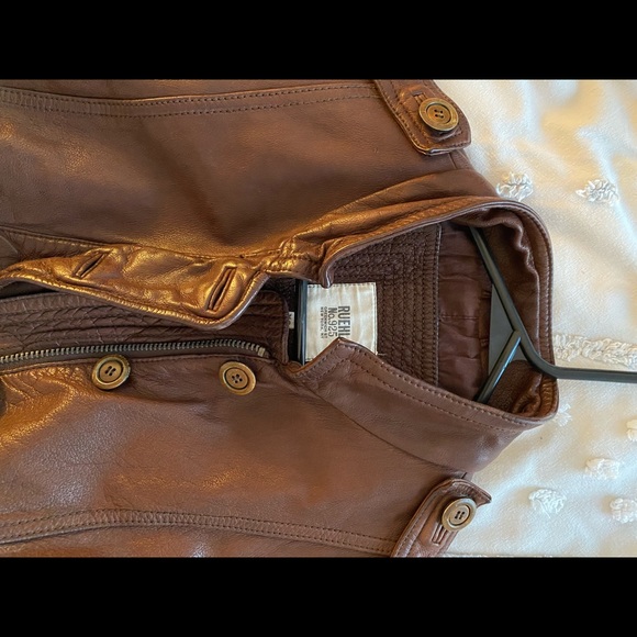 Ruehl No.925 | Jackets & Coats | Ruehl No925 Brown Genuine Leather ...